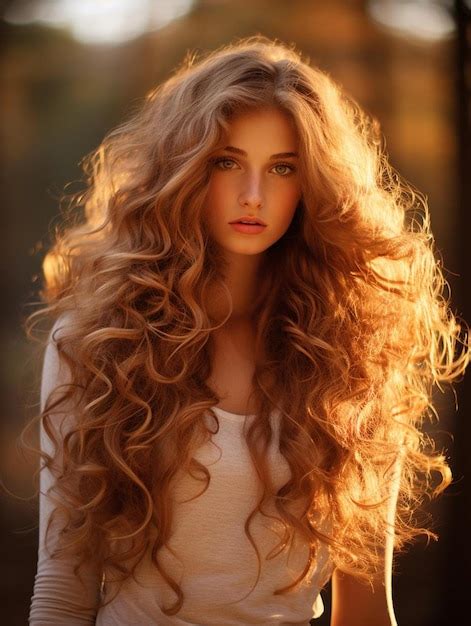 Premium Photo Portrait Photo Of Mexican Teenage Female Curly Hair