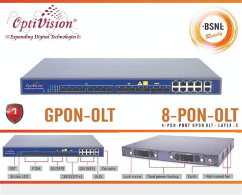 GPON 8 PON OLT For Internet And Broadband Size Standard At 95000 In New Delhi