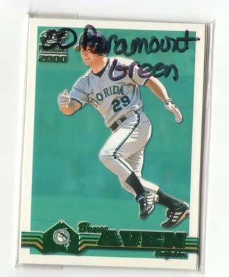2000 Paramount Green Florida Marlins Team Set Ebay