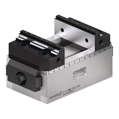 125mm Low Profile Self Centering Machine Vice With Grip Jaws 1514242