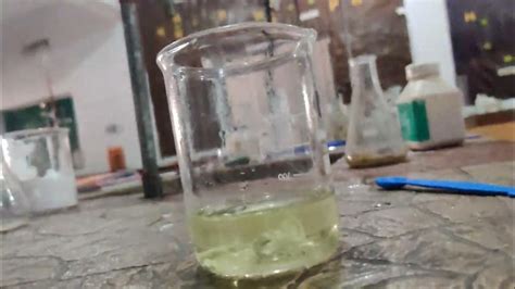 Reaction Between Caco3 And Hcl Youtube