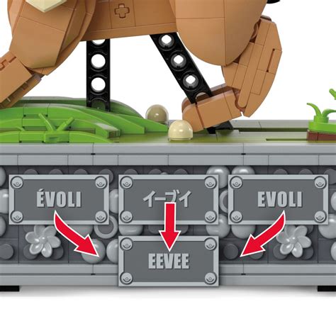 Mega Pokémon Motion Eevee Building Set Mattel Creations