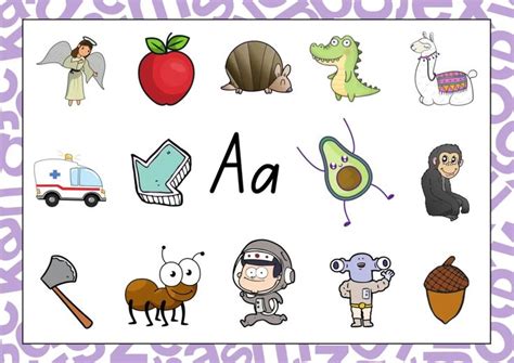 Fun Things That Start With The Letter A Pictures Of Things That Begin