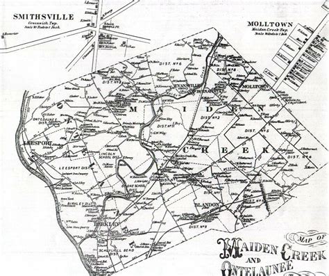 Berks County Pennsylvania Maps 1878