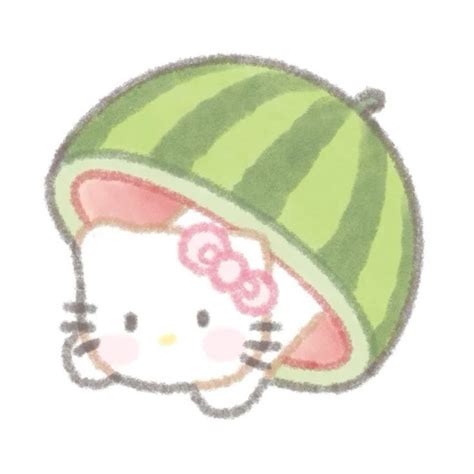 Hello Kitty Dibujada Por Mi Imagem De Fundo Para Iphone Coisas Cor