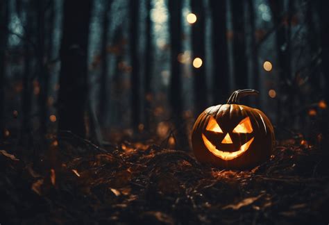 Download Halloween Jack O Lantern Nature Royalty Free Stock