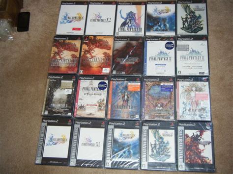 Final Fantasy Collection Ps2 Rare Video Games Auctions Sales And Pricing