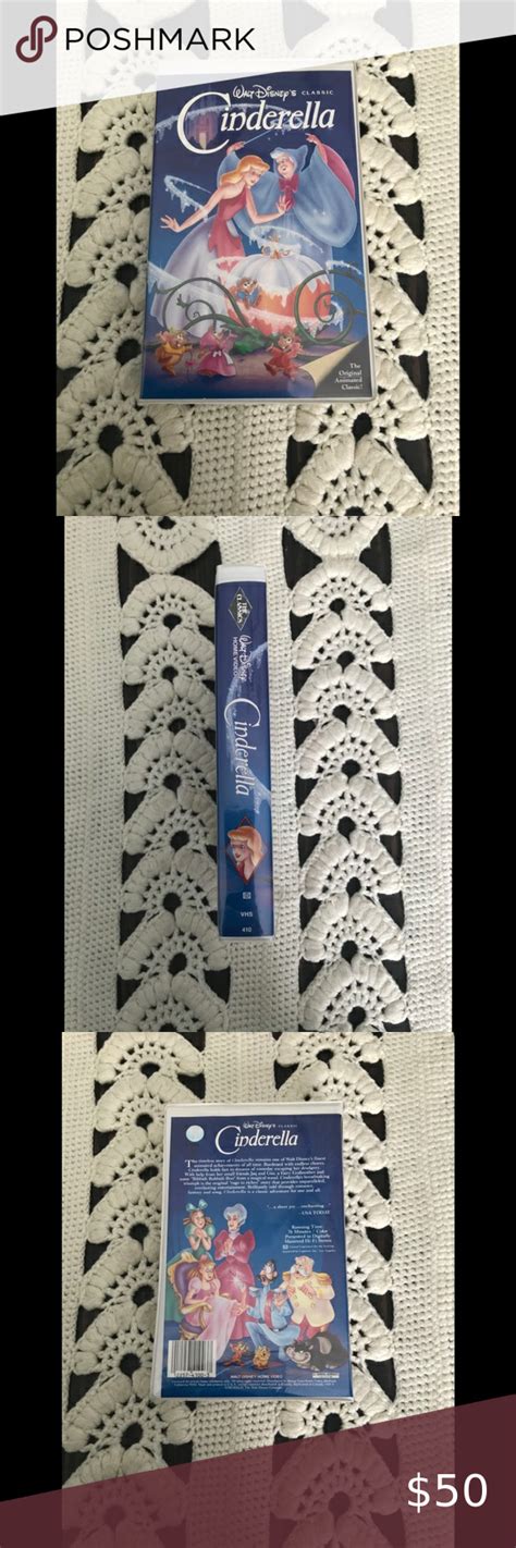 Black Diamond Walt Disney Classic Vhs Cinderella