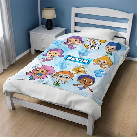 Custom Bubble Guppies Blanket Bubble Guppies Blanket Bubble Guppies