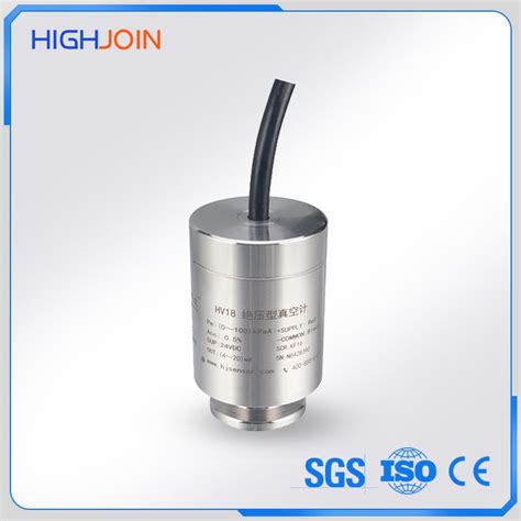 Vacuum Meter 10kpa Absolute Pressure Capacitance Sensor Kf16 Vcr Tube Connection Pressure