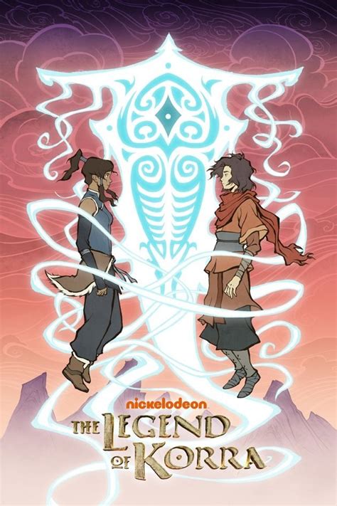 The Legend Of Korra Avatar Wan And Korra With The Spirits Of Light Rava Avatar Wan Legend Of