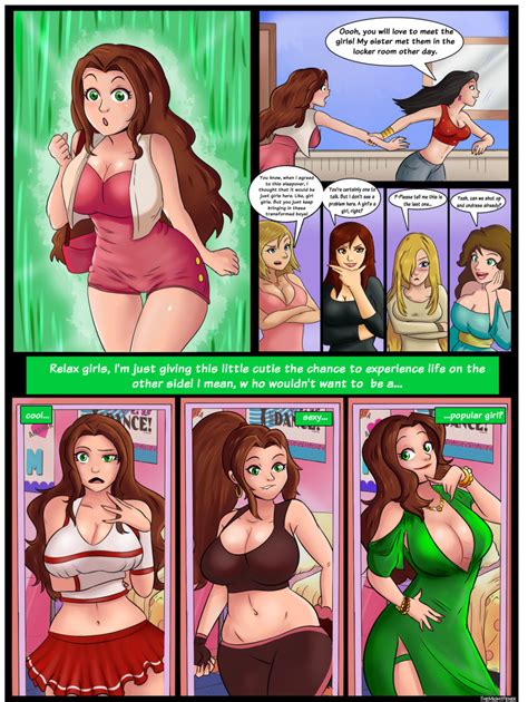 Rule 34 Comic Dress Up Genderswap Mtf Mtf Transformation Sleepover