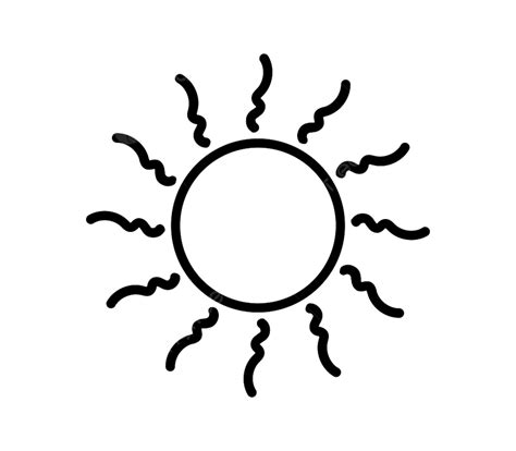 Sun Symbol Vector Art Png Sun Icon Vector Illustration Symbol Hot Sun Blue Png Image For