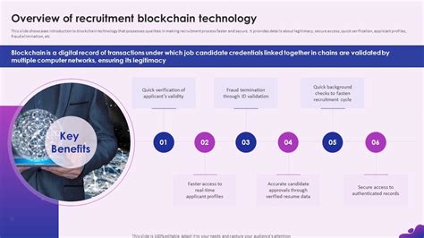 Enhancing Recruitment Process Through Information Overview Of Recruitment Blockchain Technology