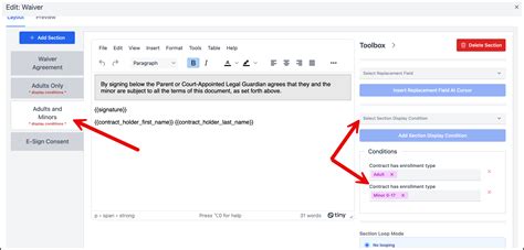 Example Waiver Agreement Configuration Redpoint Inc