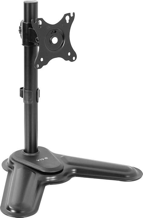 Vivo Single Freestanding Full Motion Aluminum Vesa Computer Monitor Mount Desk Stand