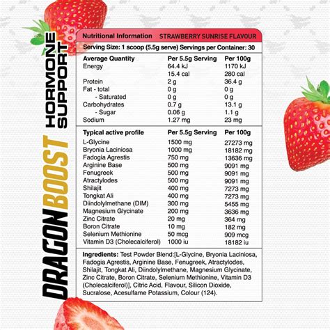Dragon Boost Red Dragon Nutritionals Muscle Maker Supplements
