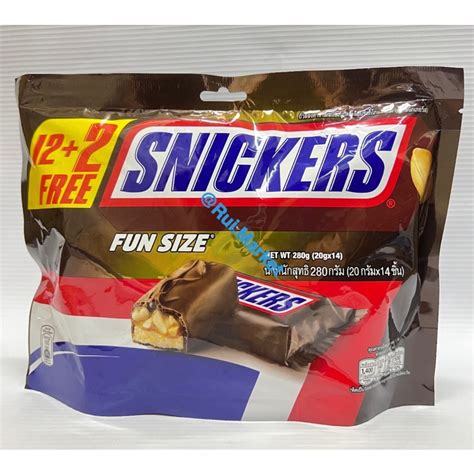 Snickers Fun Size Pack 12 Pcs X 20gram Free 2 If Promotion Package Available Shopee Malaysia