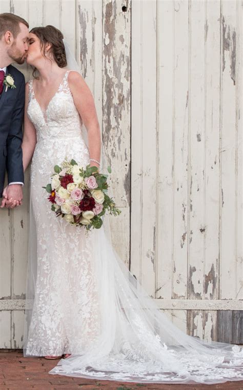 Romantic Floral Beach Boho Lace Fit And Flare Sheath Wedding Dress Sex