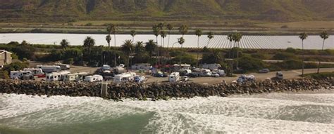 Hobson Beach Park Campground Ventura California Womo Abenteuer
