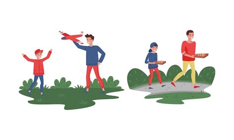 Página 3 Vetores De Pai Filho Trilha Baixe Vetores Grátis De Alta
