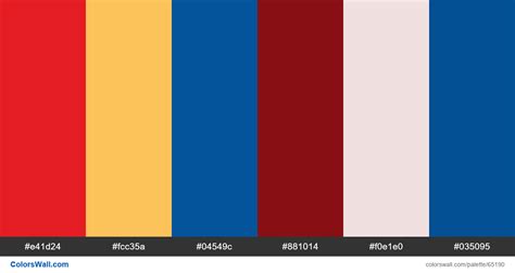 Burger King Type Typedesign Colors Palette Burger King Color Scheme