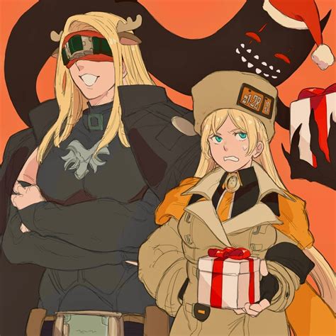 Millia Rage Zato 1 And Eddie Guilty Gear And 1 More Drawn By Luci