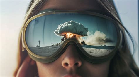 Teejay Nucelar Mushroom Cloud Reflection In Girls By Cteejay On Deviantart