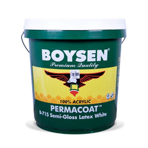 Boysen Latex Semi Gloss White 715 Plastic 16 Liters Tacloban