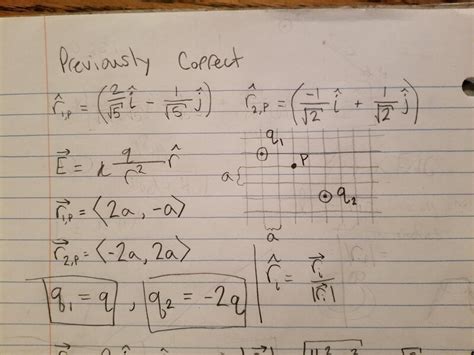 Syntax Error X And Y Components Of E Field In Unit Vector Form • Physics Forums