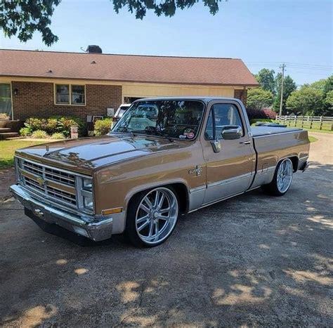 Brown Chevy C10 Truck