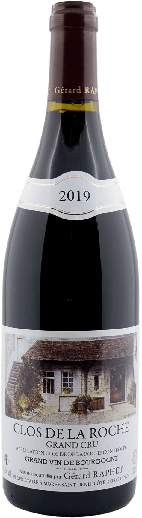 Domaine Gerard Raphet 2019 Clos De La Roche Grand Cru Potzinger Wein Onlineshop