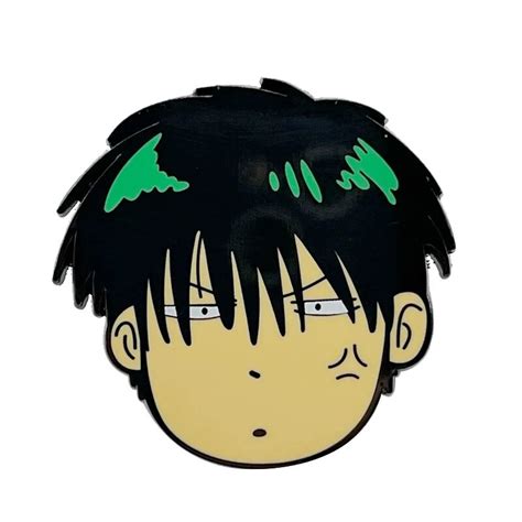 Slam Dunk Rukawa Head Enamel Pin Distinct Enamel Pins