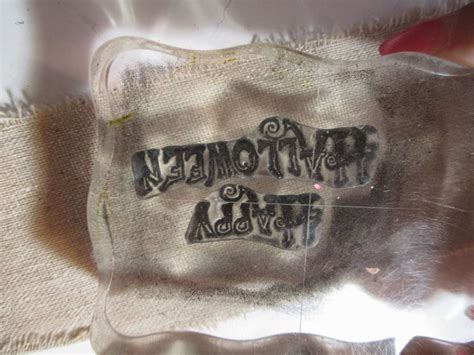 Really Reasonable Ribbon Blog Ribbon Tutorial Stamping On Ribbon