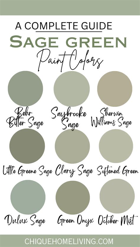 Sage Green Color Codes And Paint Colors Sage Green Paint Sage Green