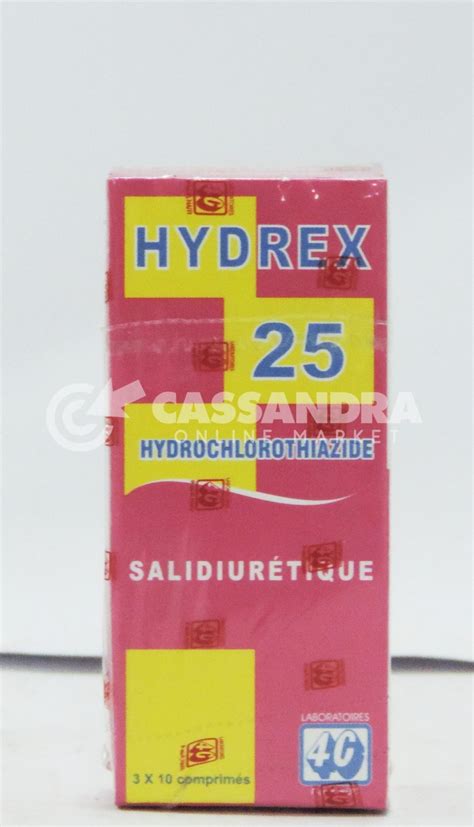 Hydrex 25 3 X 10 Comprimes Cassandra Online Market