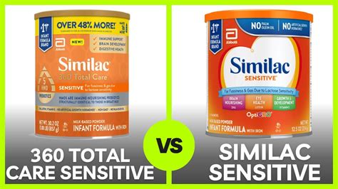 Similac Sensitive Vs Total Comfort Which Formula Is Best