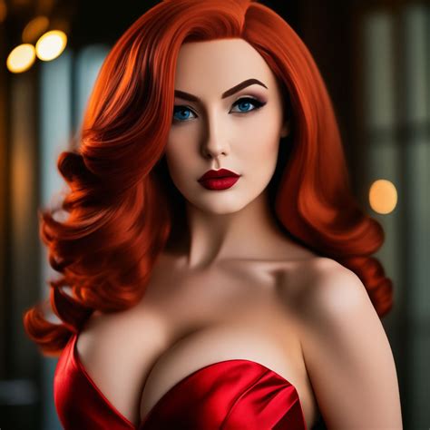 Jessica Rabbit Cosplay — Image Created In Shedevrum