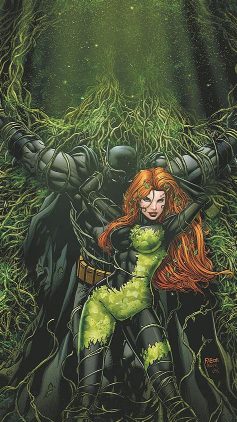 Sexy Poison Ivy Batman Drawing