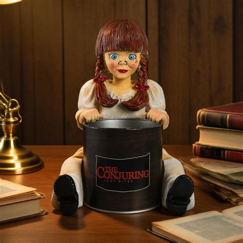 Annabelle Popcorn Bucket The Conjuring Last Reites ภาพยนตร์อุปกรณ์ต่อพ่วงตกแต่ง Popcorn Storage