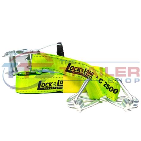 Lock And Load Truck Ratchet Tie Down Strap The Trailer Shop