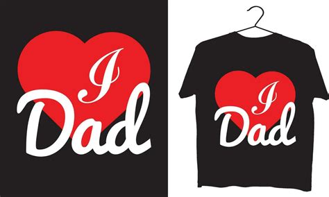 I Love Dad 26281415 Vector Art At Vecteezy