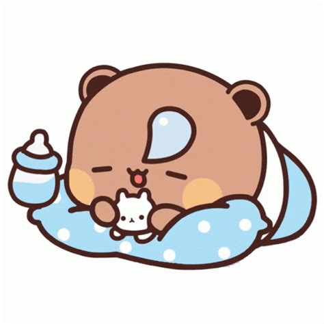 Sleep Cute Bubu Holding Dudu 