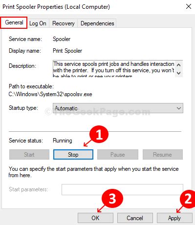 How To Start Stop Or Restart Print Spooler In Windows