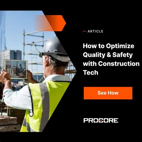 Procore Technologies On Linkedin Optimizing Your Quality And Safety With