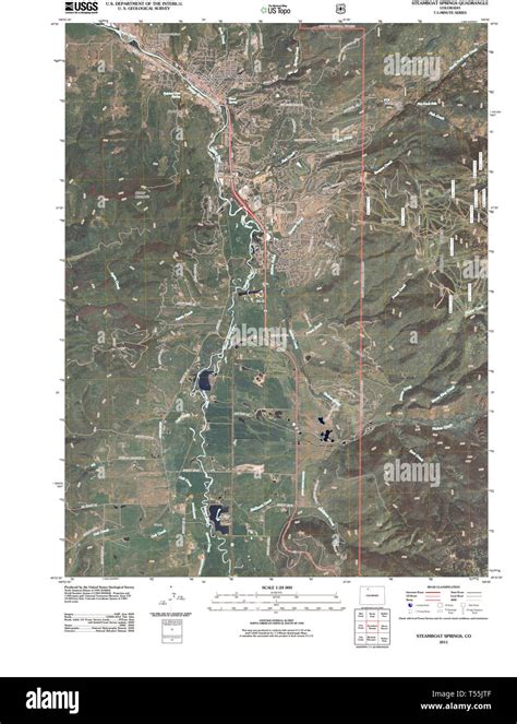 Colorado Map Steamboat Springs