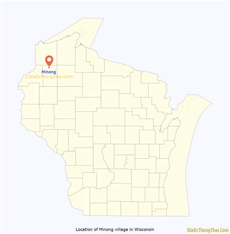 Map Of Minong Village