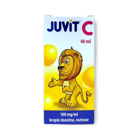 Juvit C Vitamin C 100mgml Oral Drops 40ml Apteczka Proton Nutrition