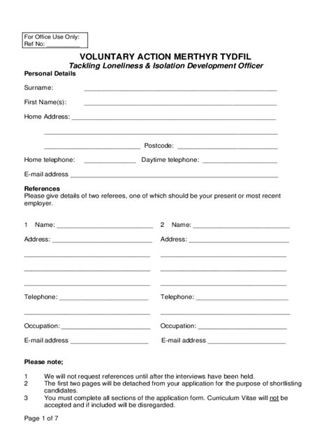 Fillable Online Tackling Loneliness And Isolation Fax Email Print