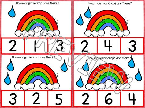 Rainbow Preschool Math